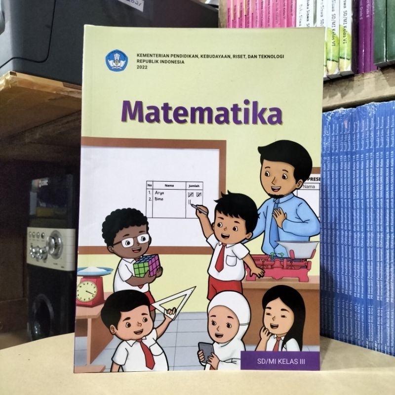 Jual BUKU PAKET MATEMATIKA KELAS 3 SD KURIKULUM MERDEKA 2022 | Shopee Indonesia