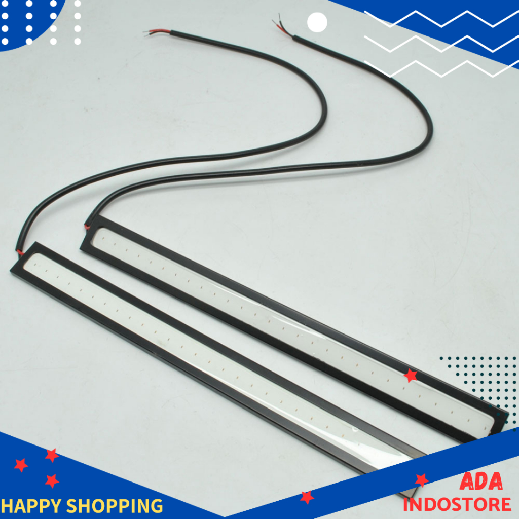Jual Lampu Strip LED DRL Otomotif DIY Tahan Air DC 12V 17 cm 2PCS | Shopee Indonesia