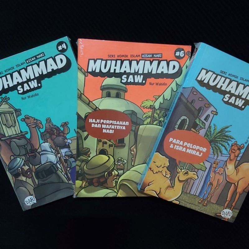 Jual Buku Original / Seri Komik Islam Kisah Nabi Muhammad SAW | Shopee ...