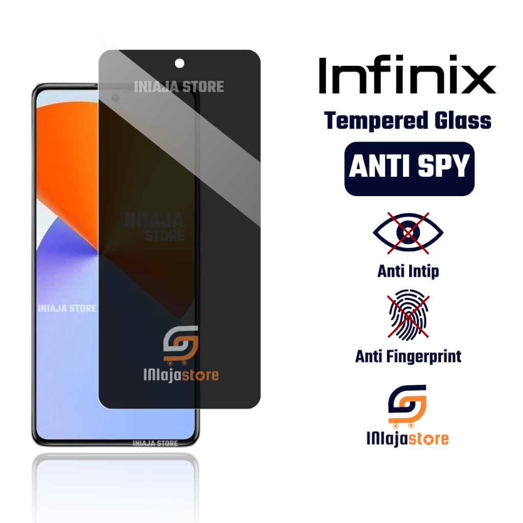 Jual Tempered Glass Anti Spy Infinix Note 50 50 Pro 50x 5G 40 30 30 5G 30 Pro 30 VIP 30i ...
