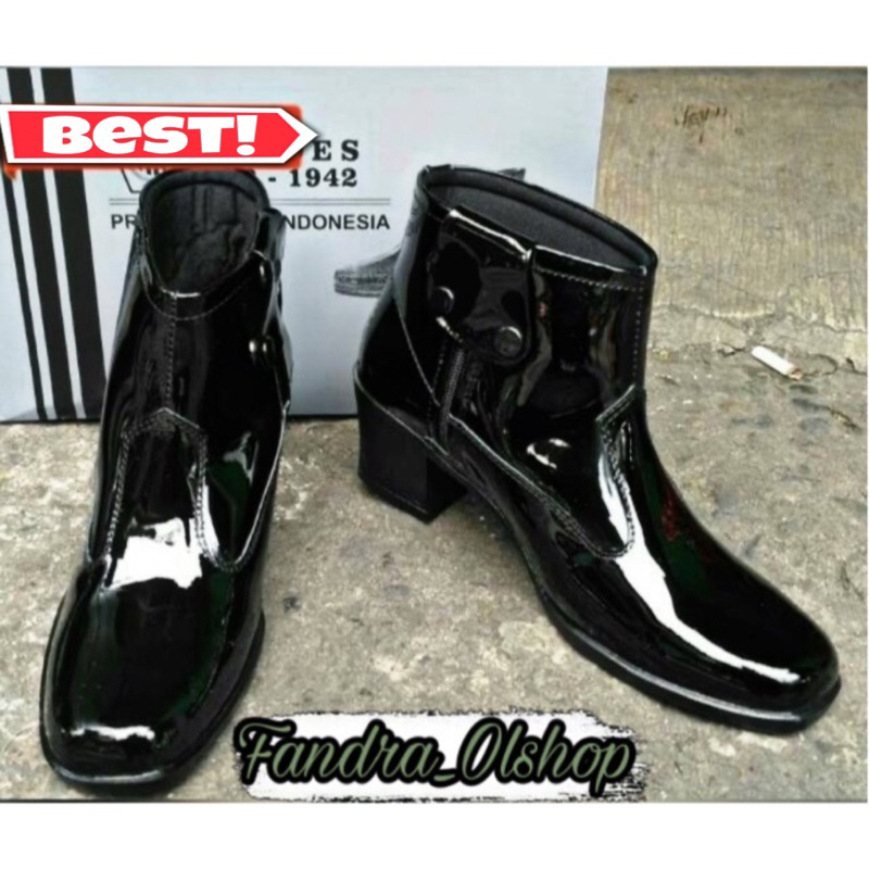 Jual Sepatu PDH Wanita Boots PDLSUS Polwan Secwan Merk AR Exclusive ...