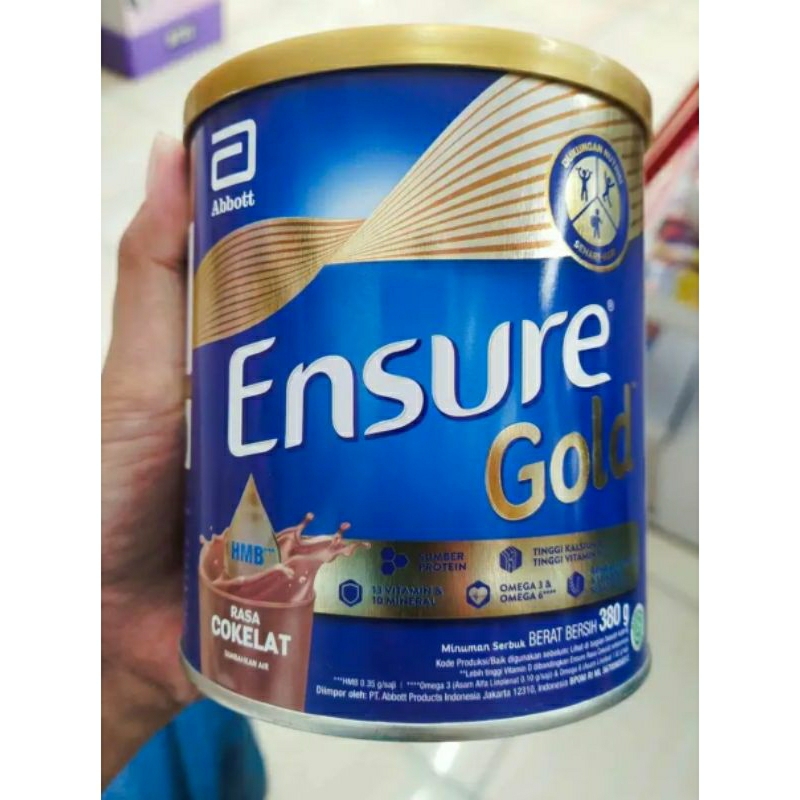 Jual susu ensure vanila gold 150g kemasan baru exp 5 2025 | Shopee ...