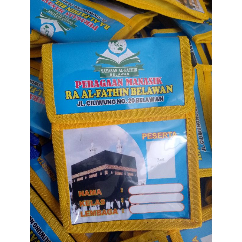 Jual Tas manasik haji anak TK dan paud bisa pakai logo dan nama sekolah ...