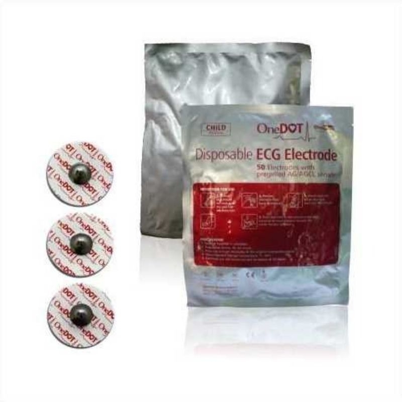 Jual One Dot ECG Elektroda/EKG/Electroda/Sekali pakai | Shopee Indonesia