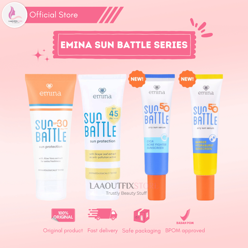 Jual EMINA SUN BATTLE SERIES | Shopee Indonesia
