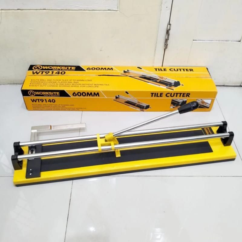 Jual Alat Potong Granit/Kramik Manual 60cm WORKSITE Tile Cutter 60cm ...