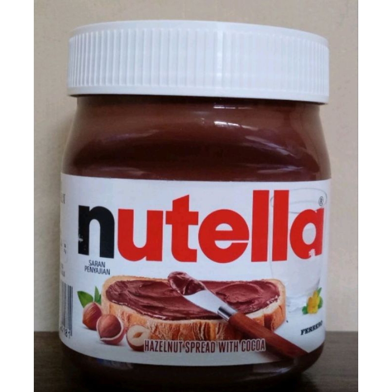 Jual NUTELLA SELAI SPREAD UKURAN 350 GR (ED. NOVEMBER 2025) | Shopee ...