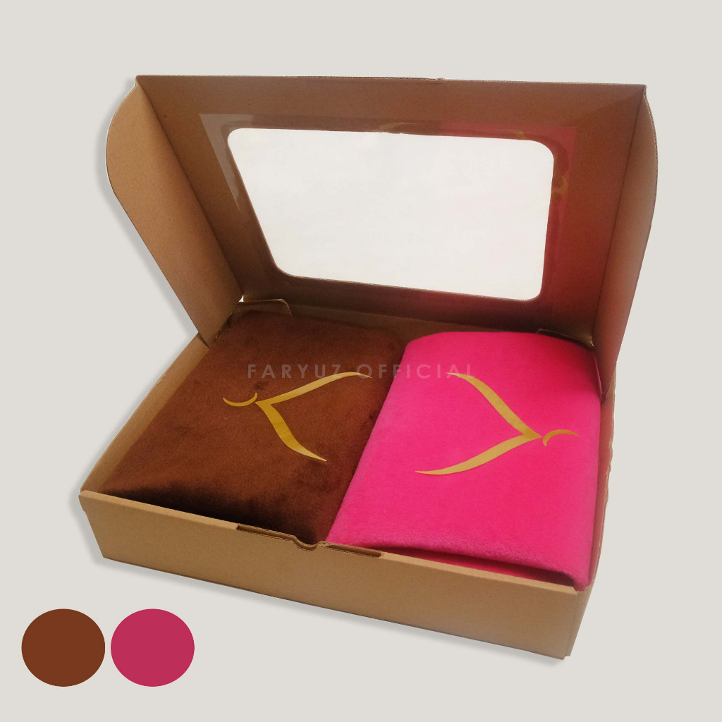 Jual Sajadah Couple Faryuz Sejadah Velboa Bulu Tipis Alas Kulit Hampers ...