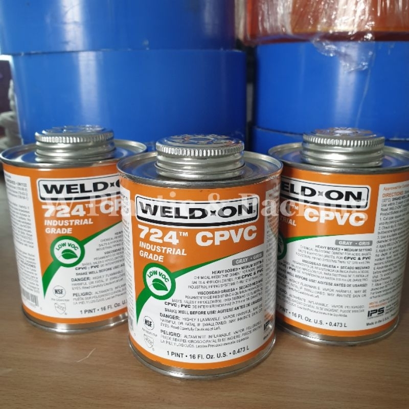 Jual Lem CPVC 724 / Weld on / CPVC glue | Shopee Indonesia