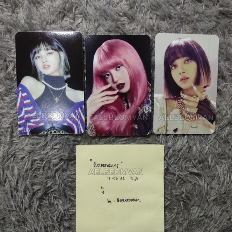 Jual Blackpink Lisa Photocard the album limited edition 4+1 (booked ...