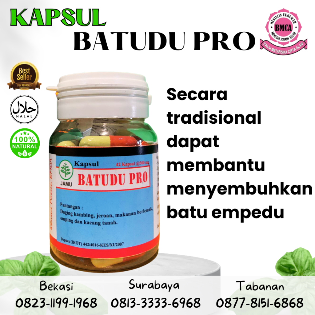 Jual Kapsul "Batudu Pro" Obat herbal sakit batu empedu | Shopee Indonesia