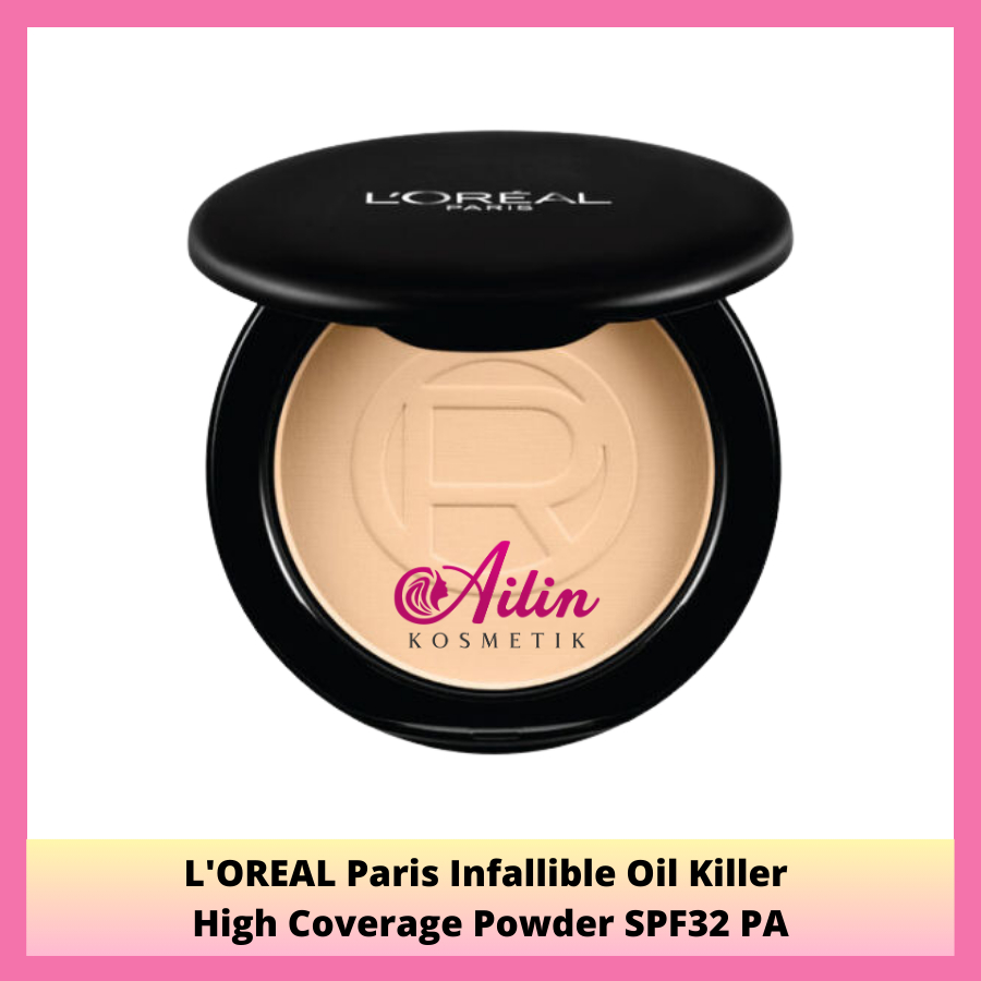 Jual AiLiN L'OREAL Paris Infallible Oil Killer High Coverage Powder ...
