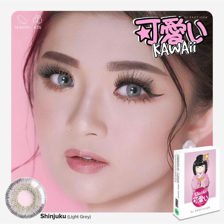 Jual [Free Lenscase] Soflens Kawaii X2 Soflen Kawai by exoticon ...