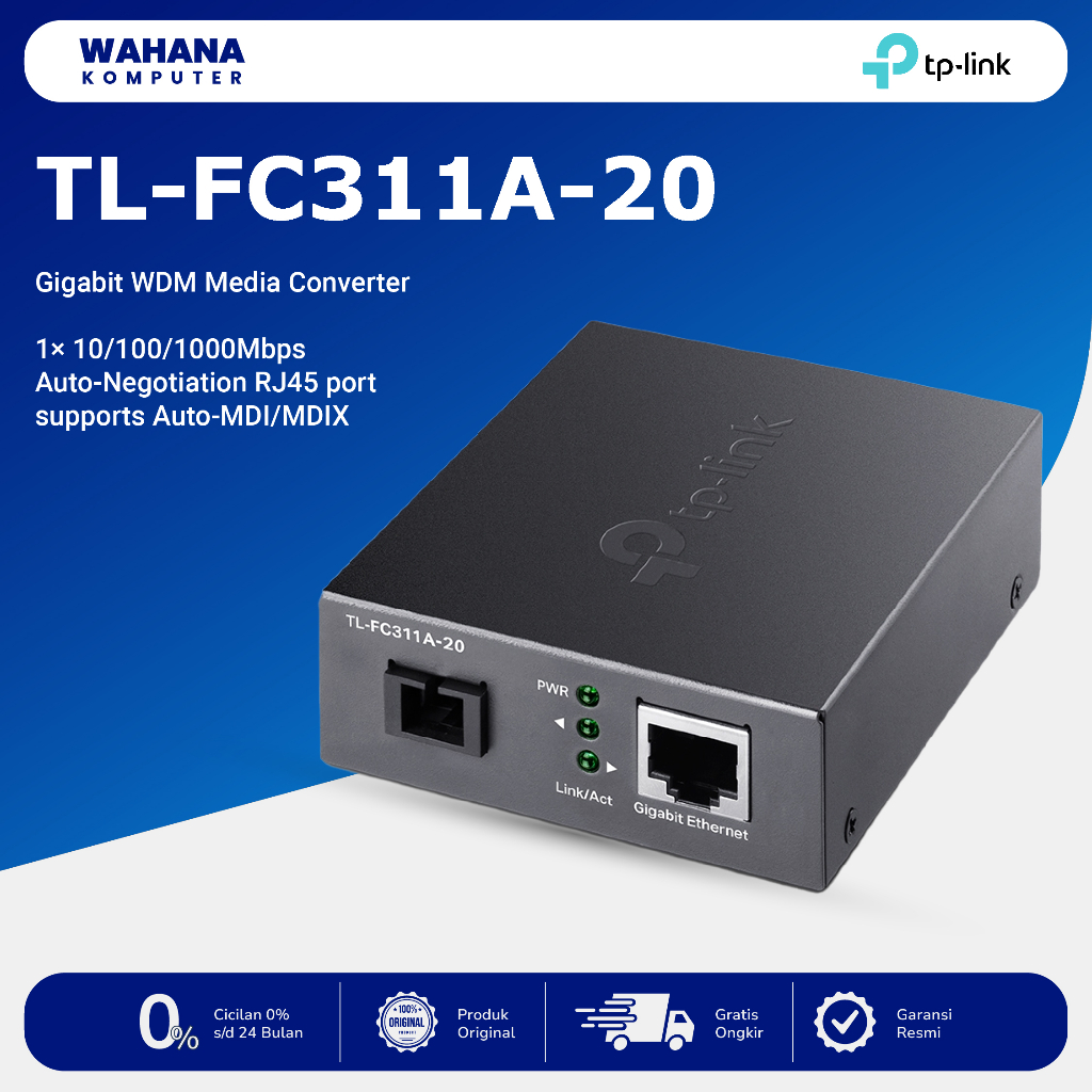 Jual TP-LINK TL-FC311A-20 10/100/1000Mbps RJ45 | Shopee Indonesia