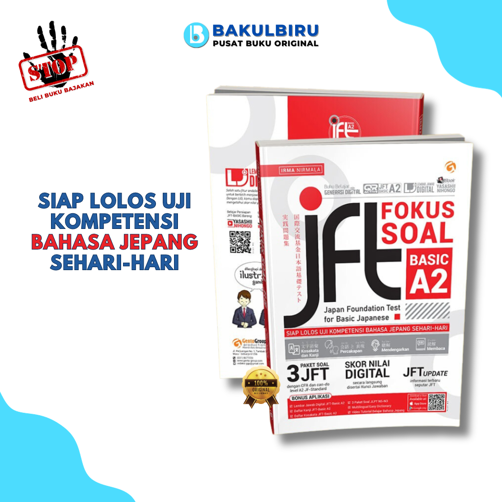 Jual BUKU JFT - BUKU SOAL JFT - BUKU JEPANG - Buku Terbaru Fokus Soal JFT-Basic A2 (JAPAN ...