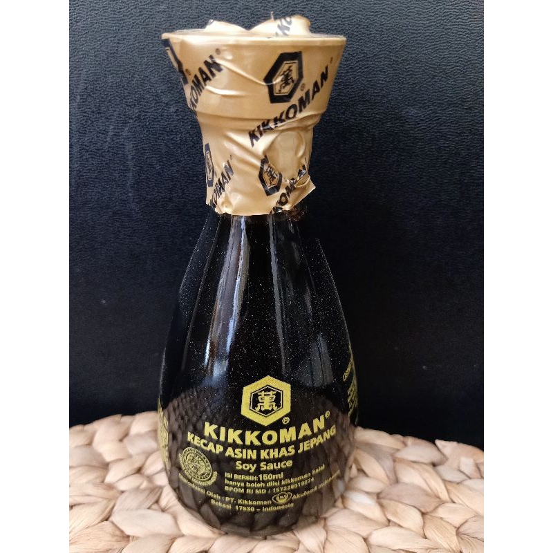 Jual KIKKOMAN KECAP ASIN KHAS JEPANG (soy sauce) 150ml | Shopee Indonesia