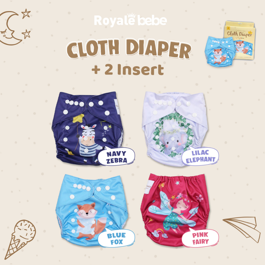 Jual Royale Bebe - Diapers Bayi (Cloth Diaper) | Shopee Indonesia