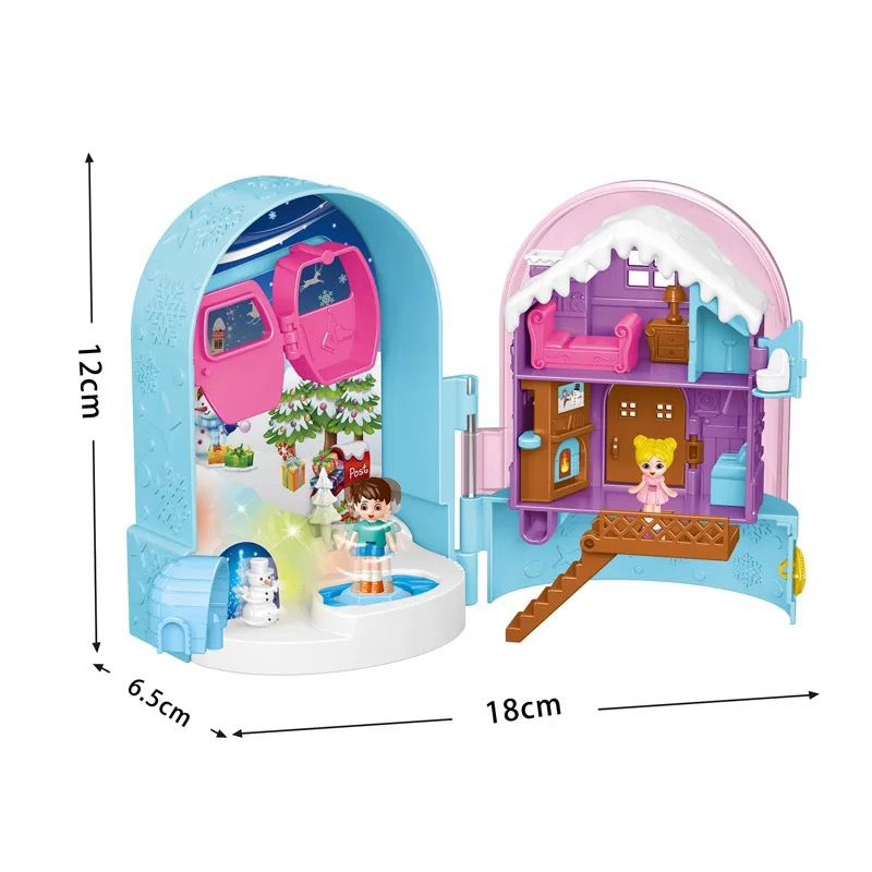 Jual Mainan magic doll house mainan anak anak Sweet Candy Room Surprise ...