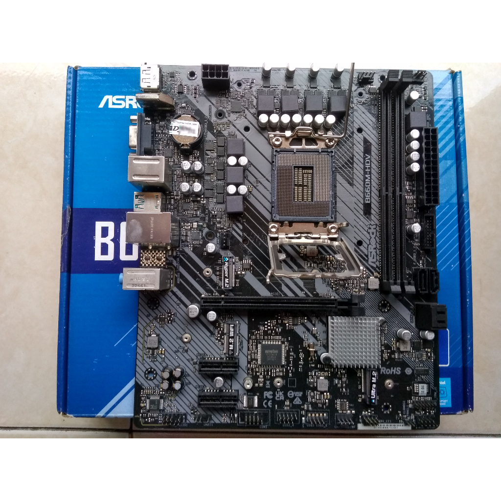 Jual Motherboard Asrock B660M-HDV - LGA1700 | Shopee Indonesia