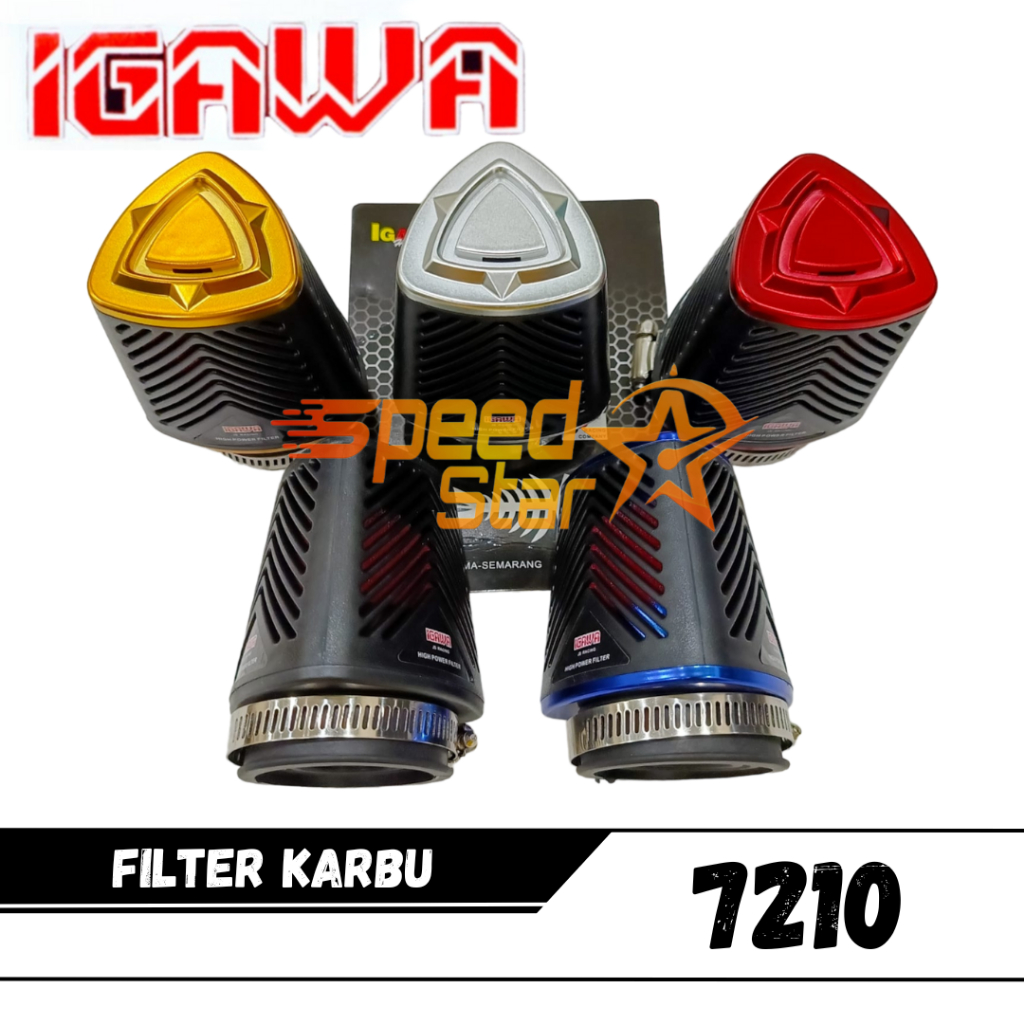 Jual Filter Karbu Model Segitiga 7210 Saringan Udara PE Universal Motor ...