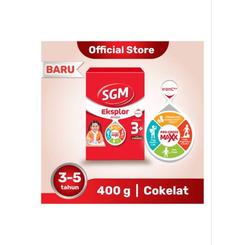 Jual Susu Formula SGM Explore 3+ Belajar | Shopee Indonesia