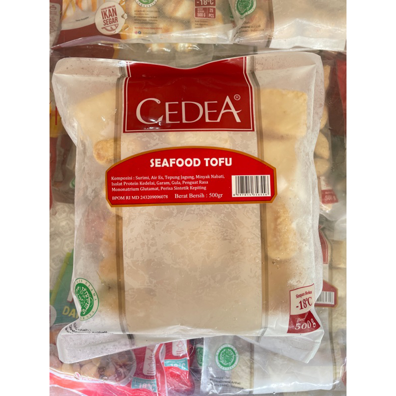 Jual Cedea seafood tofu 500gr | Shopee Indonesia