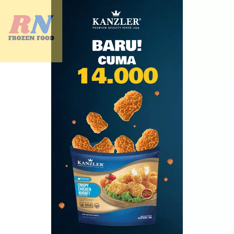 Jual Kanzler Crispy Chicken Nugget 120gr II Nuget Ayam Kanzler II Naget ...