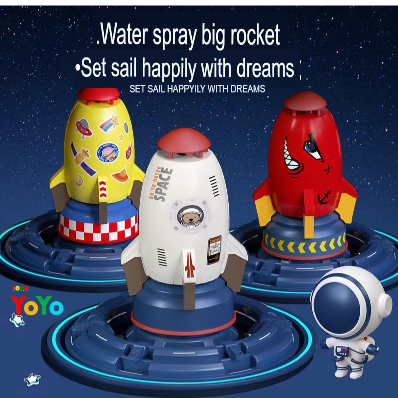 Jual BabyToys Mainan Roket Air Mancur Terbang Water Rocket Jet ...