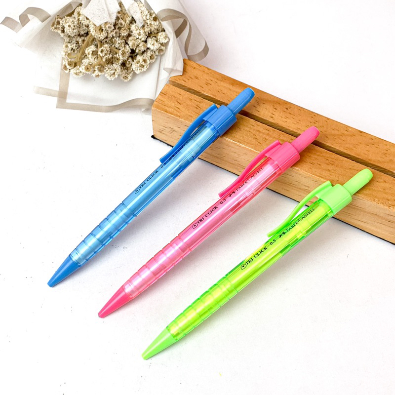 Jual PENSIL MEKANIK FABER CASTEL TRI CLICK GRIP MATIC 0,5MM | Shopee ...