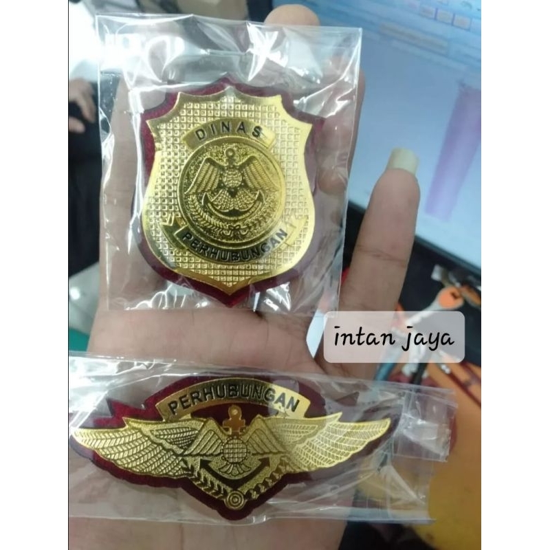 Jual Atribut dishub Pdh Pin, Wing, Kewenangan, Pelopor Perhubungan ...