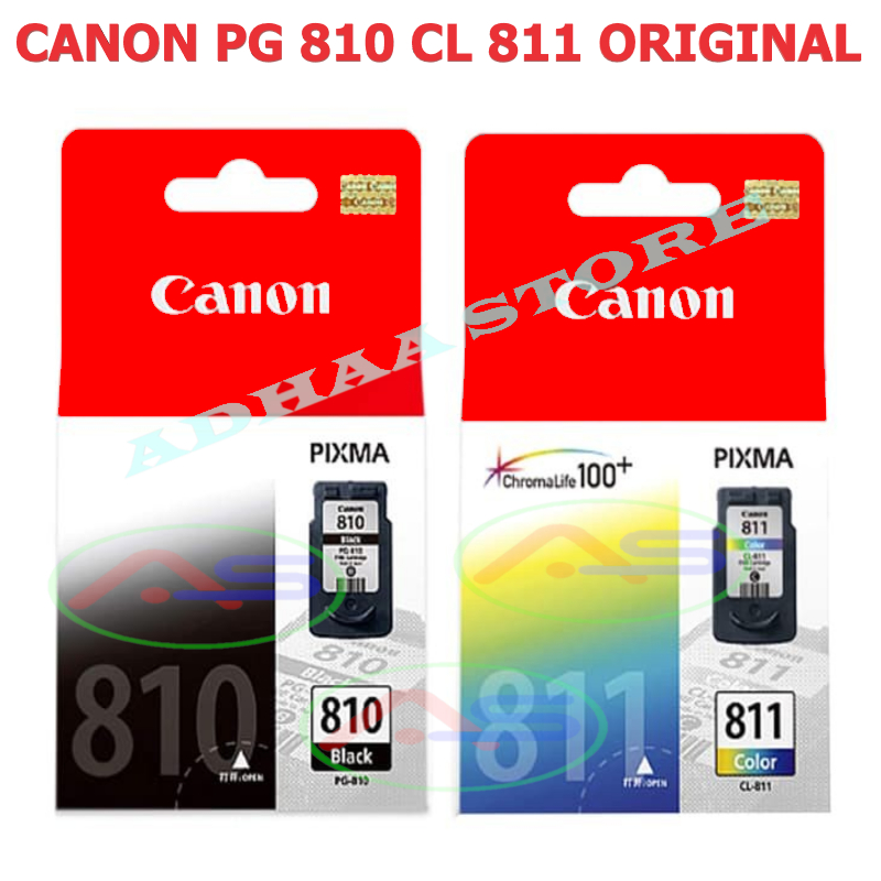 Jual Cartridge canon 810 811 original tinta printer canonCartridge ...