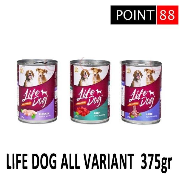 Jual Life Dog Wet Food 375gr ALL Varian | Shopee Indonesia