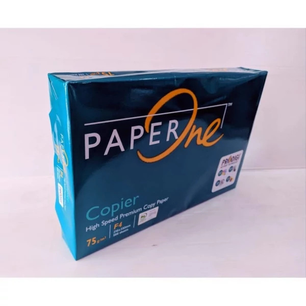 Jual KERTAS HVS F4 PAPER ONE 75 GRAM | Shopee Indonesia