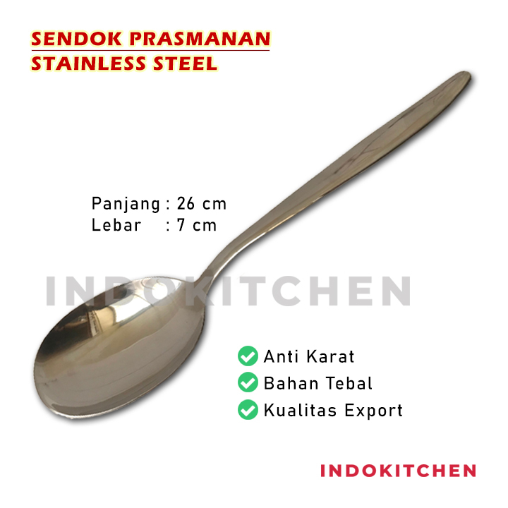 Jual Sendok Garpu Prasmanan Stainless Steel Murni 18.10/ Eros Erus ...