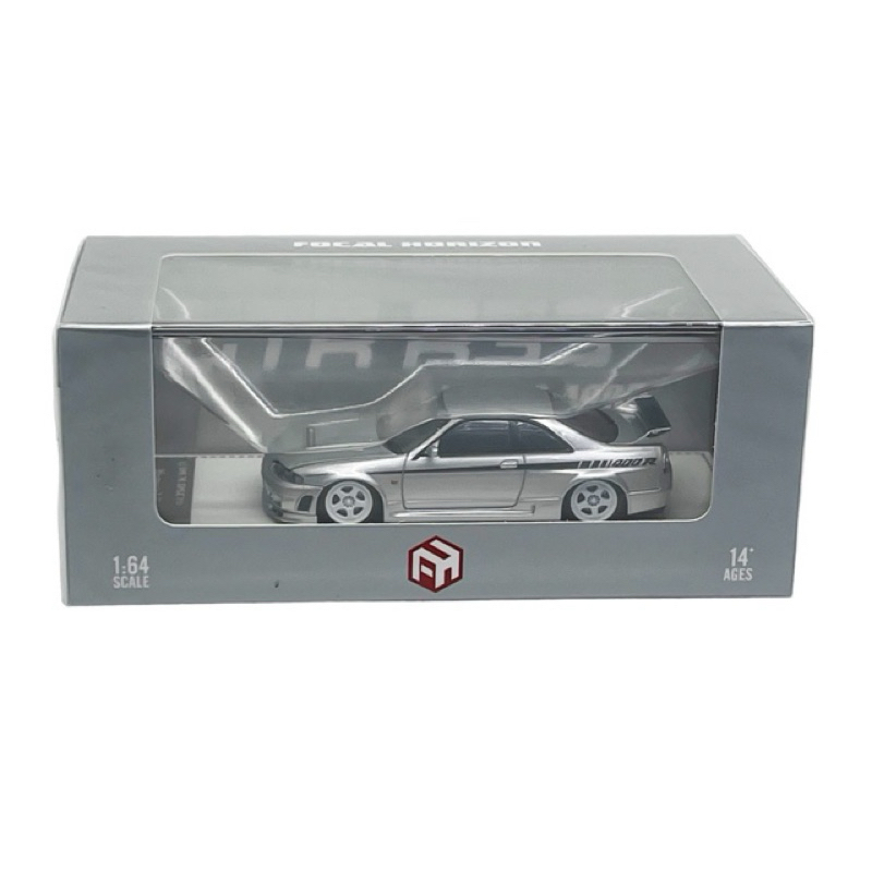 Jual Focal Horizon 64 Nissan Skyline GTR R33 Nismo 400R Silver | Shopee ...