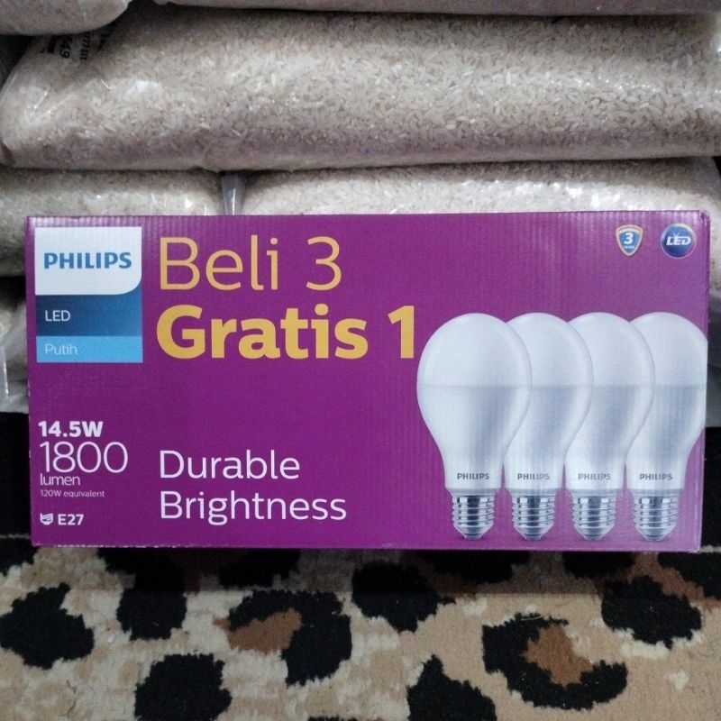 Jual lampu Philips paket isi 4pcs | Shopee Indonesia