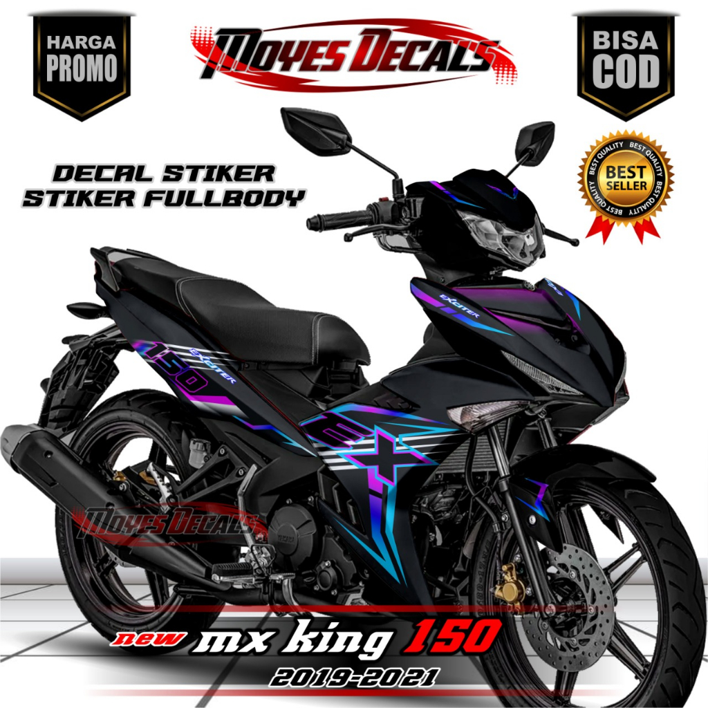 Jual Decal Fullbody Jupiter MX King $$ Decal Stiker Motor Mx King ...