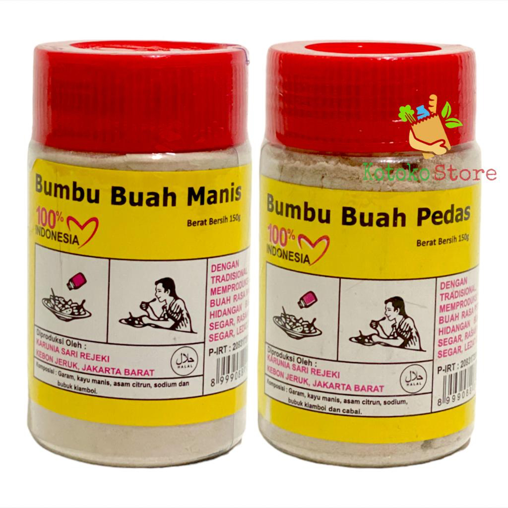 Jual Garam Buah Cap Elang / Bumbu Buah Manis & Pedas / Bumbu Kiamboy ...