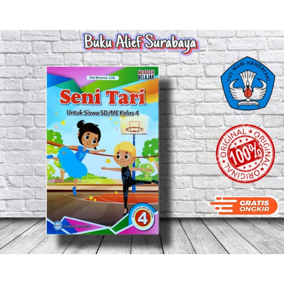 Jual Buku Siswa Seni Tari SD/MI Kelas 4 Merdeka Belajar Penerbit Global Offset Sejahtera GOS ...