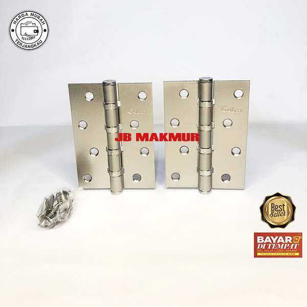 Jual Engsel Pintu Kayu Rumah 4 inch Tebal Gobert / Engsel Jendela Kayu ...