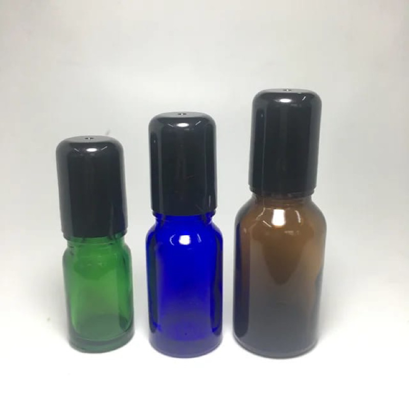 Jual Botol Kaca Roll On 20ml 30ml 100ml Hijau / Biru | Shopee Indonesia