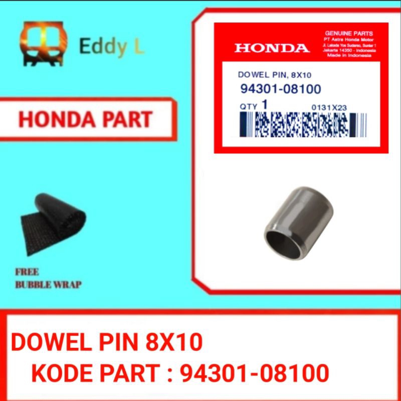 Jual Pin Dowel 8x10 Mm/Bosh Blok Head|Crankcase|Pompa Oli SCOOPY|CBR ...
