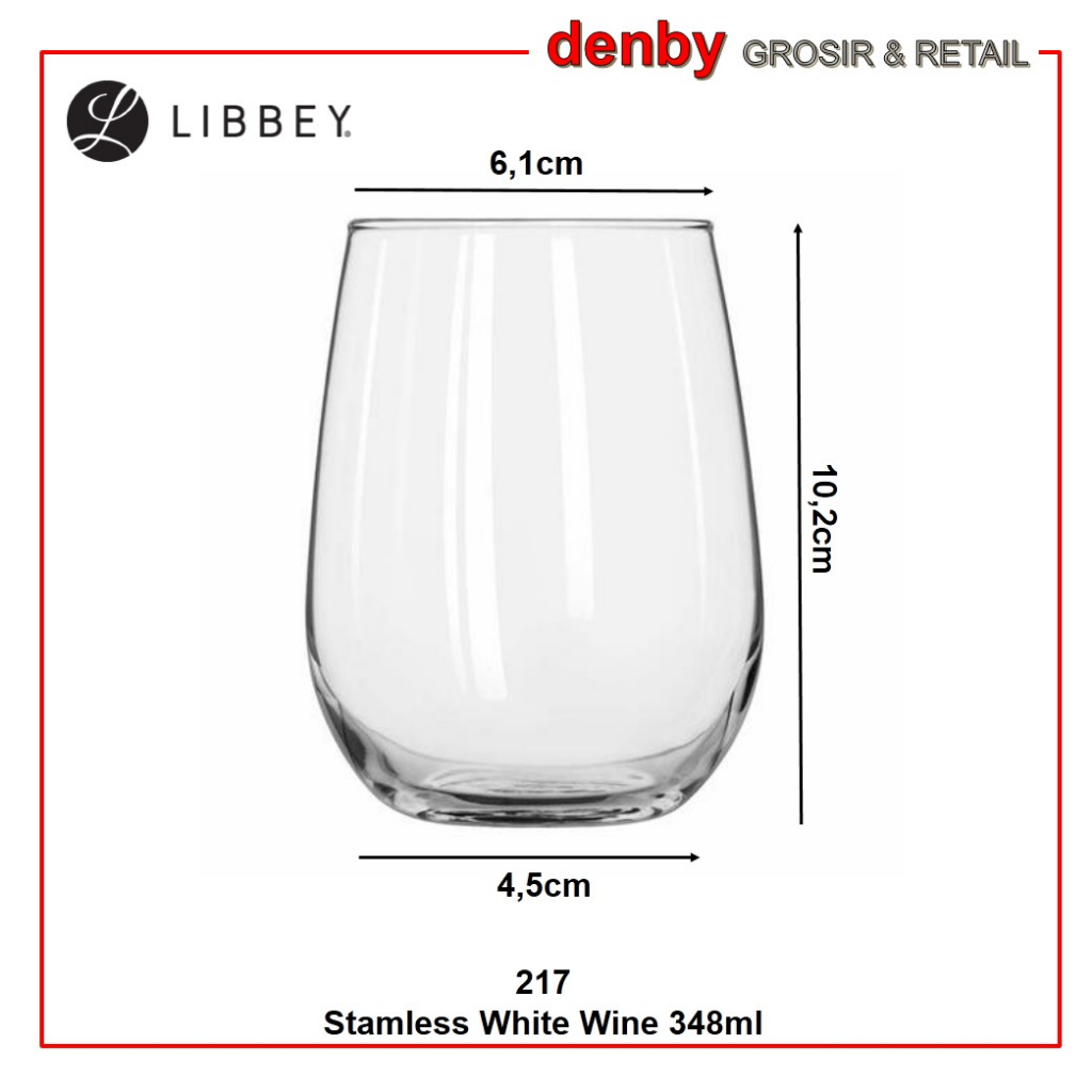 Jual Libbey 217 Gelas Glass Kaca Minum Stemless White Wine 348ml | Shopee Indonesia