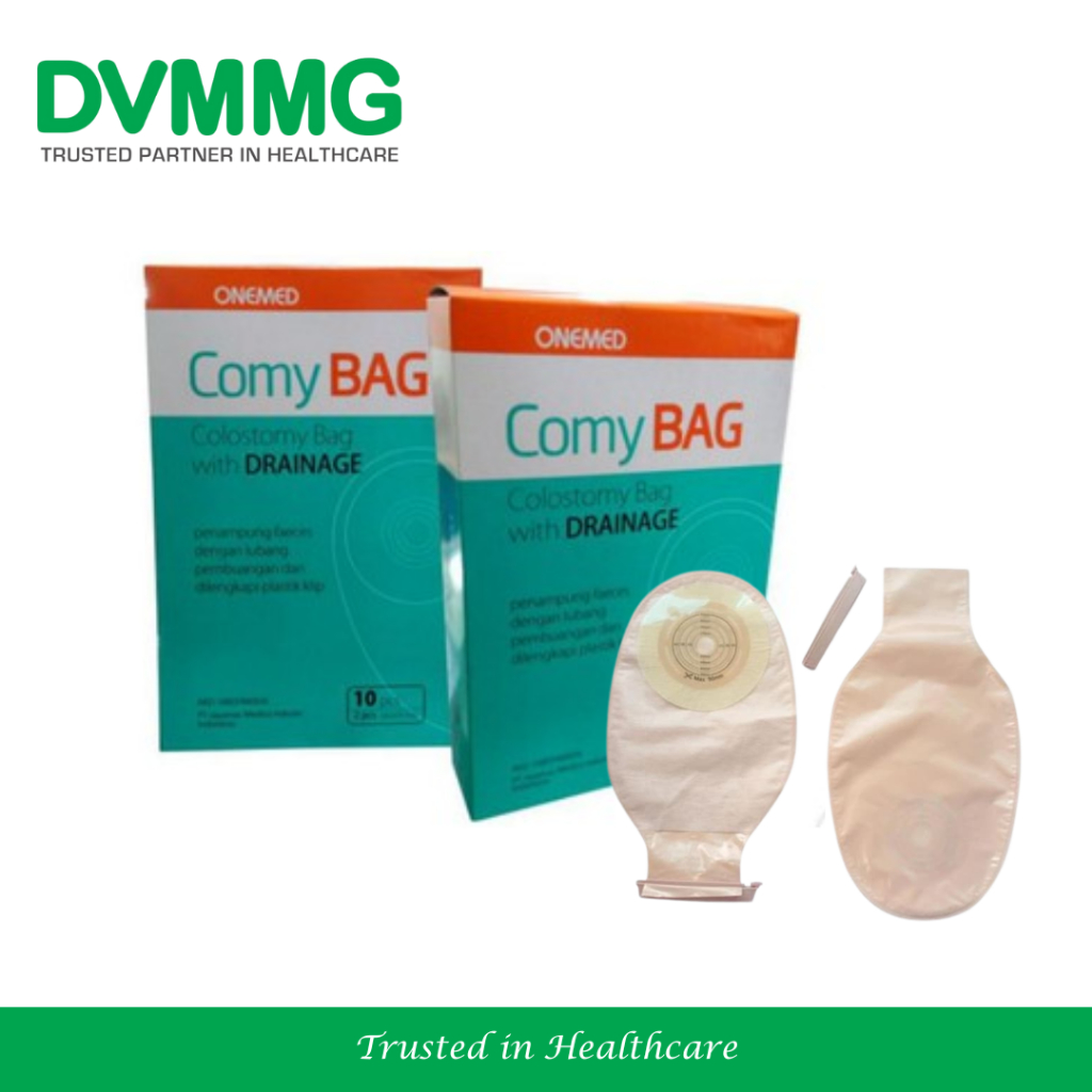 Jual Onemed Commy Bag Colostomy Bag with Drainage | Shopee Indonesia