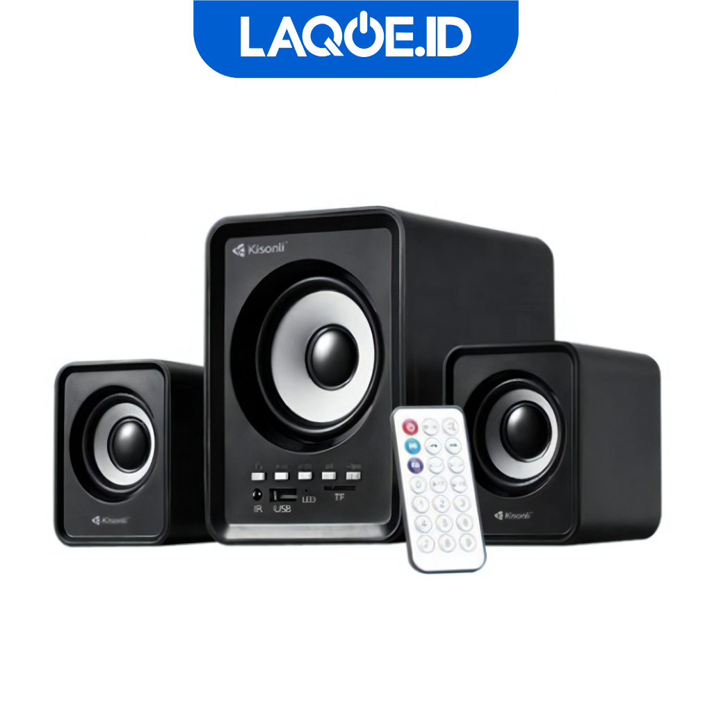 Jual Speaker Bass Aktif Bluetooth Kisonli U2800bt Stereo 2 1 Subwoofer