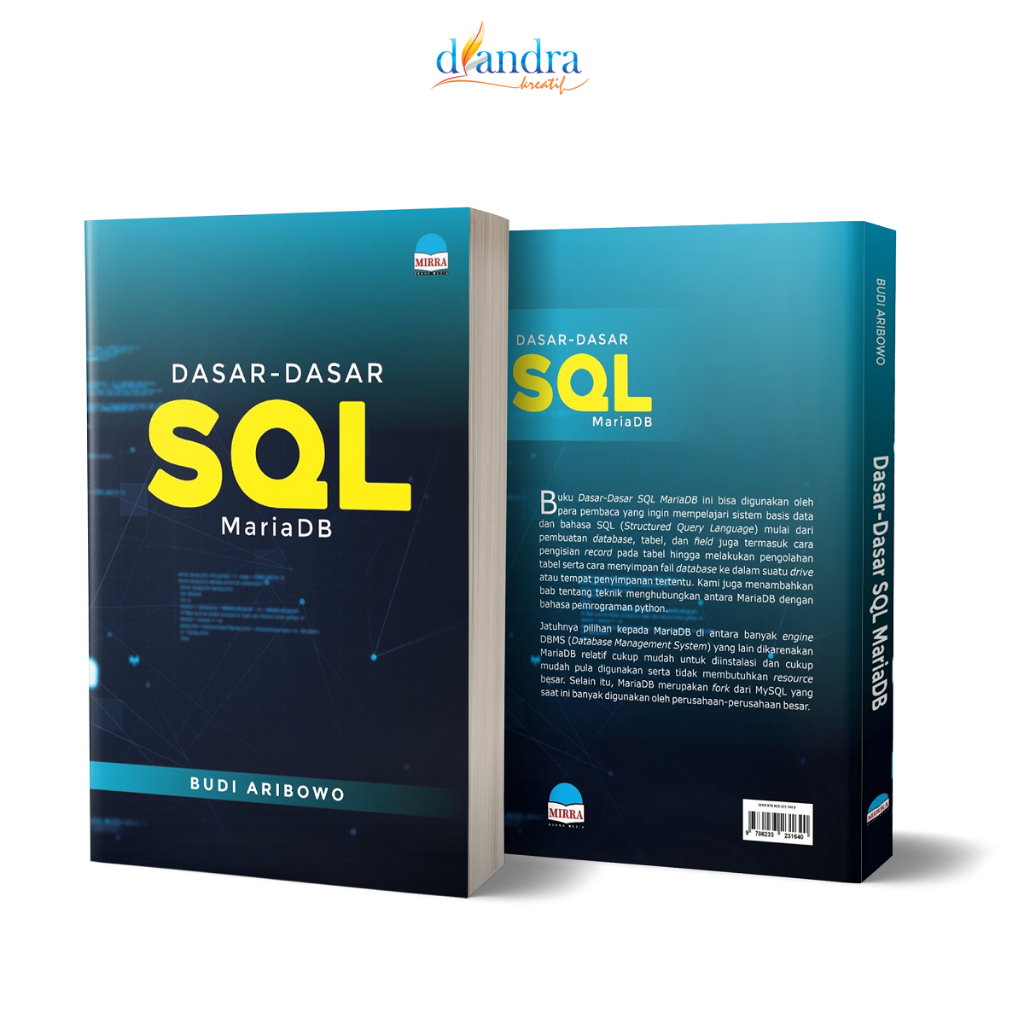 Jual Dasar-Dasar SQL MariaDB Ilmu Komputer & Teknologi Karya Budi Aribowo | Shopee Indonesia