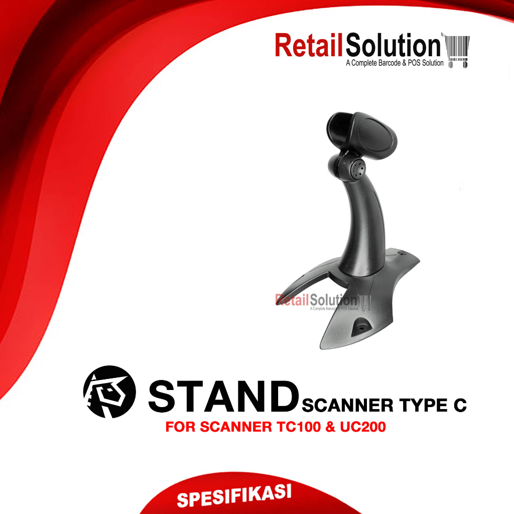 Jual Stand Handle Dudukan Barcode Scanner - Blueprint TC100 TC-100 ...