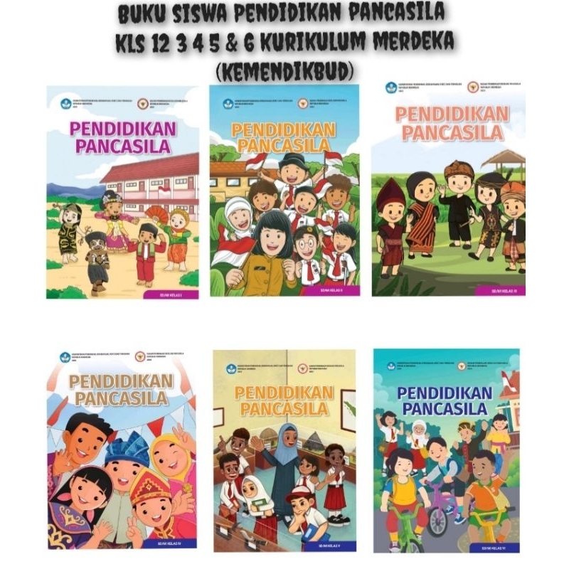 Jual Buku siswa Pendidikan Pancasila SD Kelas 1 2 3 4 5 6 Kurikulum Merdeka (BPIP) | Shopee ...