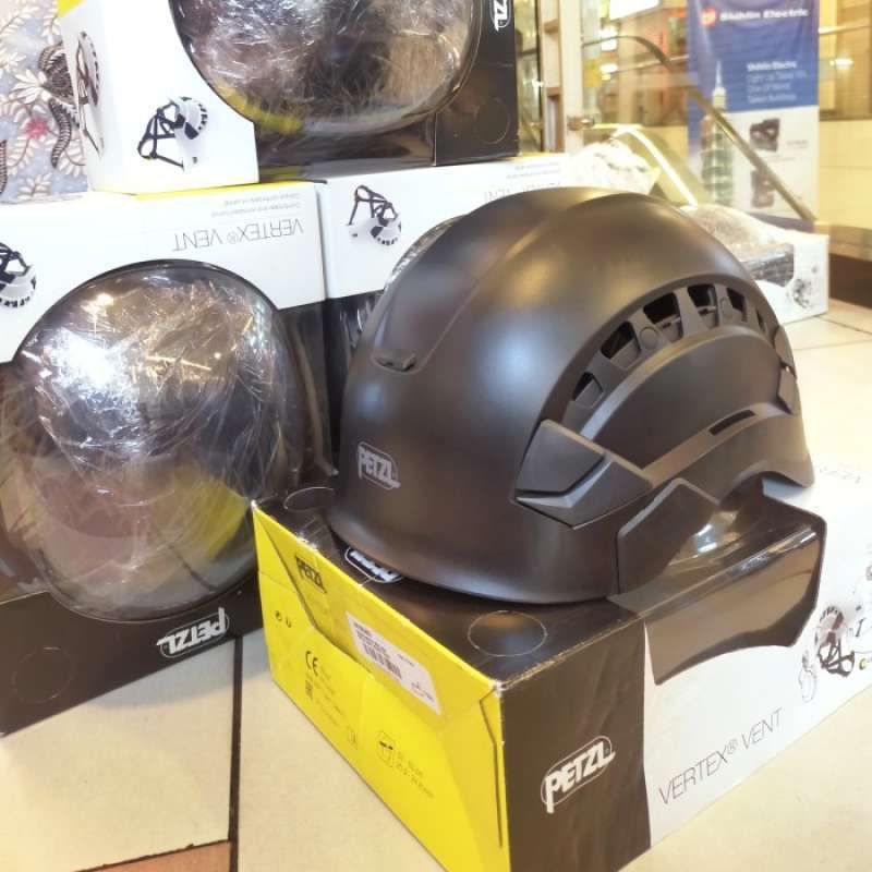 Jual PETZL VERTEX VENT HELMET BLACK A010CA03 ORIGINAL PETZL | Shopee ...