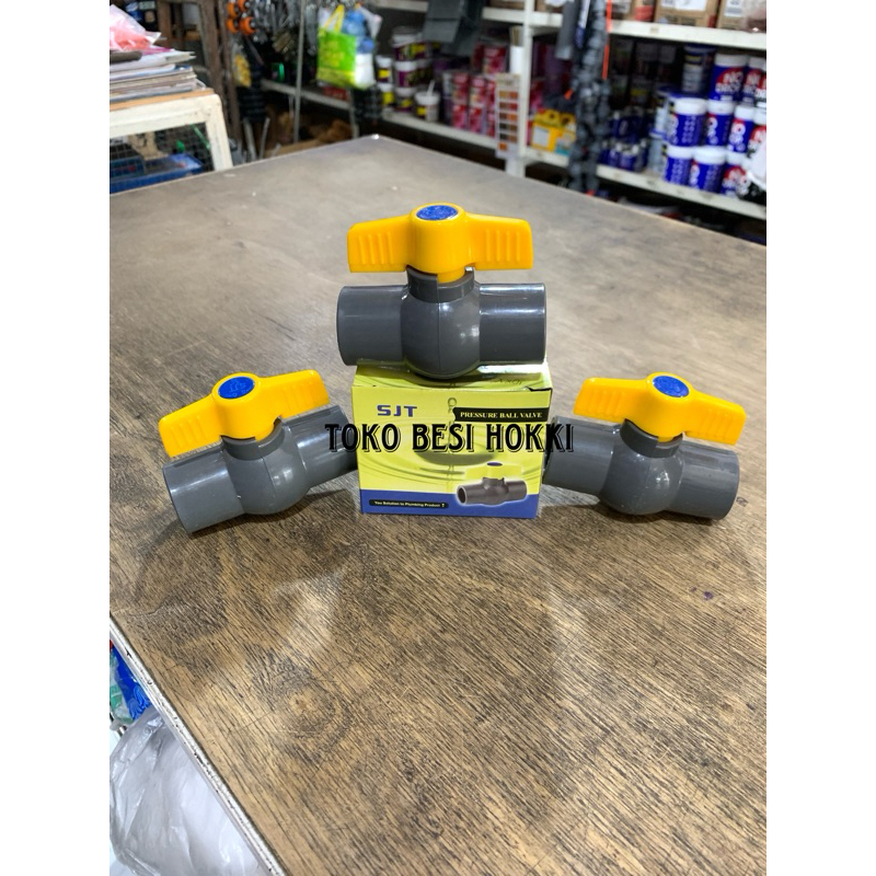 Jual Stop kran 3/4 Inc / Pressure Ball Valve 3/4 Inc SJT | Shopee Indonesia